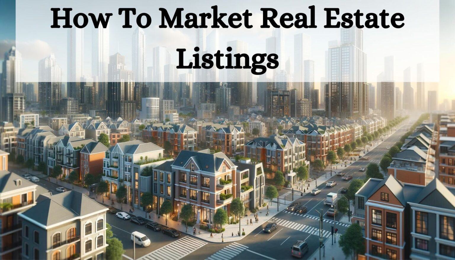 How To Market Real Estate Listings